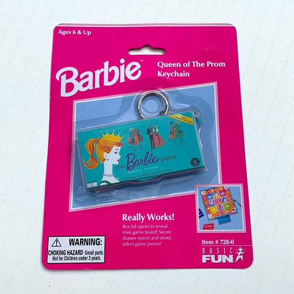 Barbie | Accessories | Barbie Keychain Vintage Queen Of The Prom | Poshmark